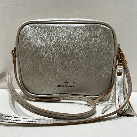 Jon Hart Design | Bags | Jon Hart Design Silver Crossbody Bag | Poshmark